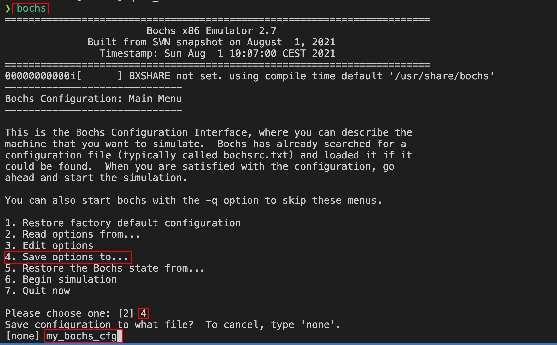 archlinux编译bochs - HEX BLOG